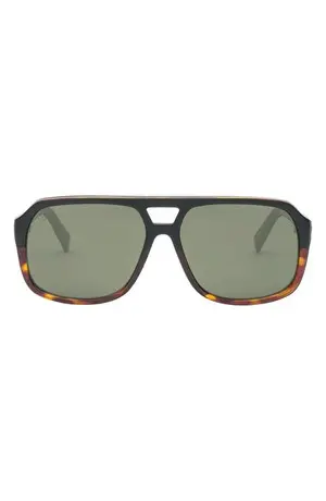Electric Dude Aviator Sunglasses - Darkside Tort/ Grey Polar