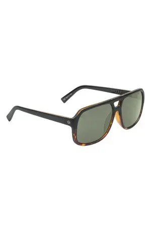 Electric Dude Aviator Sunglasses - Darkside Tort/ Grey Polar