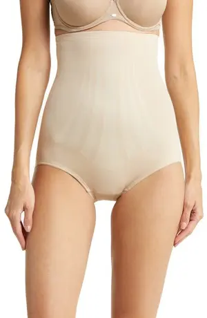 MIRACLESUIT® Modern Miracle™ High Waist Shaping Briefs - Warm Beige