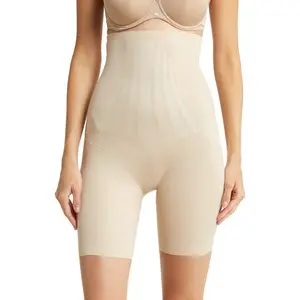 MIRACLESUIT® Modern Miracle™ High Waist Thigh Slimmer - Warm Beige