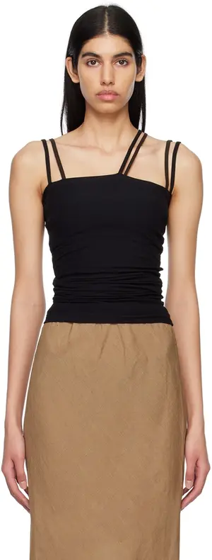 BASERANGE Baserange Black Nida Tank Top - Black