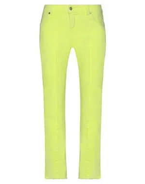 ANIYE BY Boot-cut Cropped Jeans - Acid Green