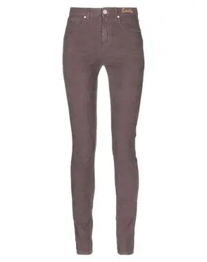 P JEAN P. Jean Tapered Corduroy Pants - Brown