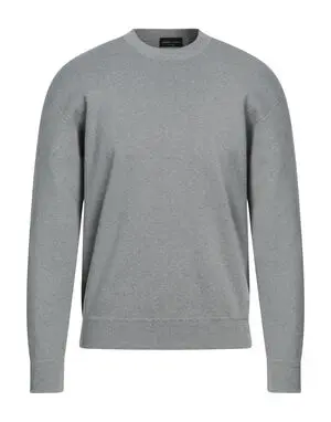 ROBERTO COLLINA Sweater In Cotton, Nylon, And Elastane Grey