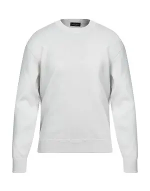 ROBERTO COLLINA Sweater In Cotton, Nylon, And Elastane Light Grey