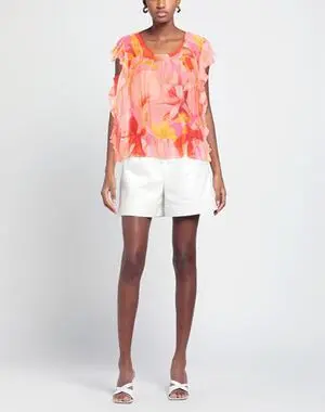 Liu Jo Floral-print Viscose-silk Top