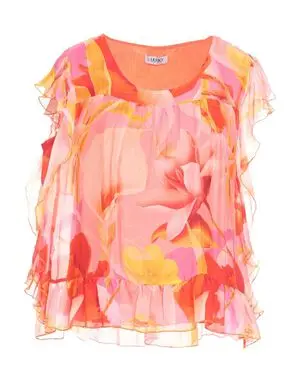 Liu Jo Floral-print Viscose-silk Top