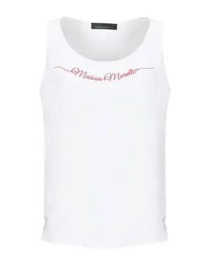 FRANKIE MORELLO Sleeveless Top - White