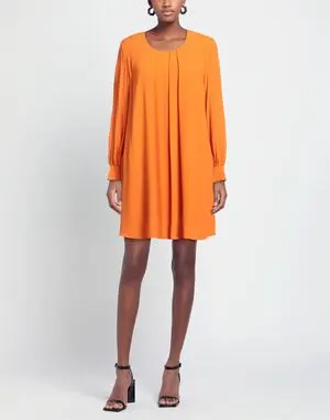 MANILA GRACE Mini Dress - Orange