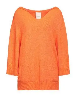 COMPAGNIA ITALIANA Knitted Sweater - Orange