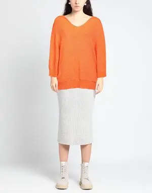 COMPAGNIA ITALIANA Knitted Sweater - Orange