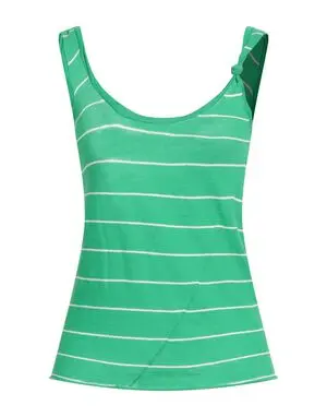ROBERTO COLLINA Cotton Tank Top - Green