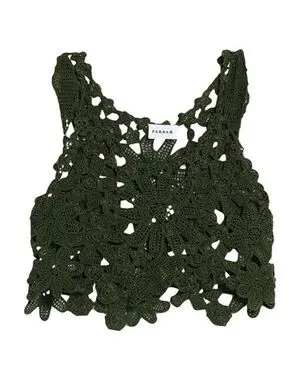 P.a.r.o.s.h Knit Crop Top - Green
