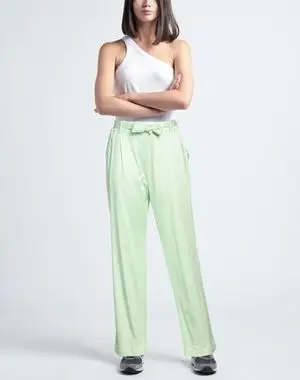 GAËLLE PARIS Straight-leg Twill Pants - Green