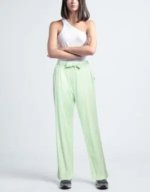 GAËLLE PARIS Straight-leg Twill Pants - Green