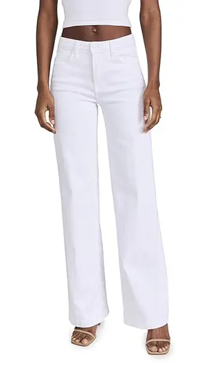 L'Agence Clayton Wide Leg Jeans