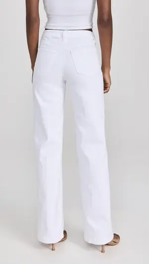 L'Agence Clayton Wide Leg Jeans