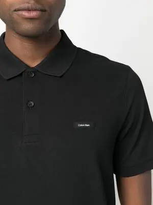 Calvin Klein Logo Short-sleeved Polo Shirt