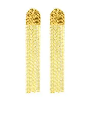 Fabiana Filippi Tassel-detail Drop Earrings - Gold
