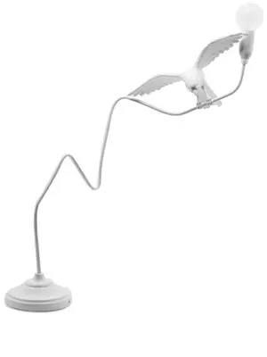 SELETTI Sparrow-landing Wall Lamp - White
