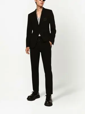 Dolce & Gabbana Logo-patch Track Pants - Black