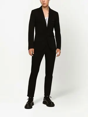 Dolce & Gabbana Logo-patch Track Pants - Black