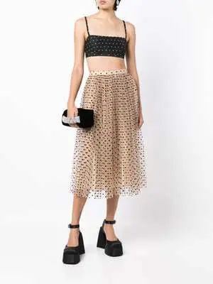 MACGRAW Abbey Polka-dot Top