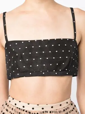 MACGRAW Abbey Polka-dot Top