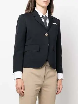 Thom Browne Single-breasted Blazer - Blue