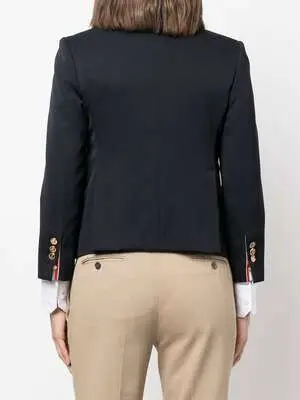 Thom Browne Single-breasted Blazer - Blue