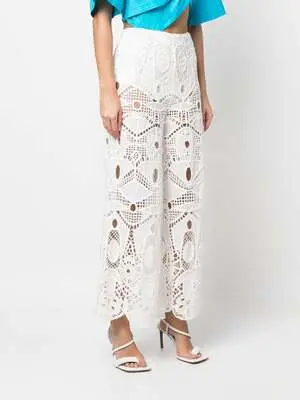 Cult Gaia Cove Embroidered Trousers