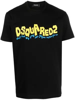 Dsquared2 Logo Print Crew-neck T-shirt