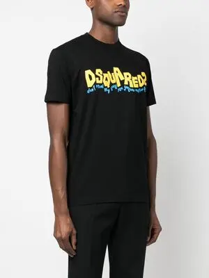 Dsquared2 Logo Print Crew-neck T-shirt