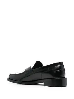 STEFAN COOKE Slashed Leather Loafers