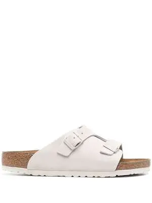 BIRKENSTOCK Zürich Leather Sandals - White