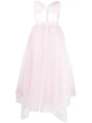 Alexander McQueen Strapless Dress