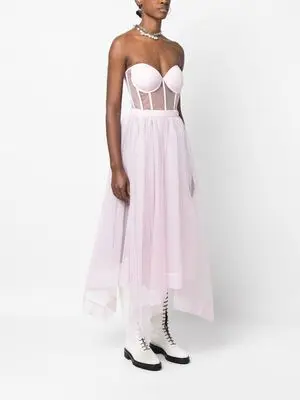 Alexander McQueen Strapless Dress