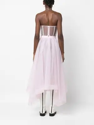 Alexander McQueen Strapless Dress