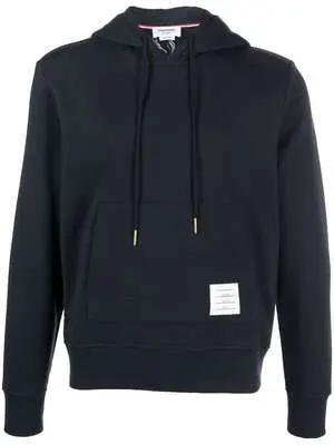Thom Browne Hooded Sweatshirt - Blue