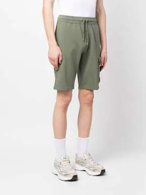C.P. COMPANY Lens-detail Cargo Shorts - Green