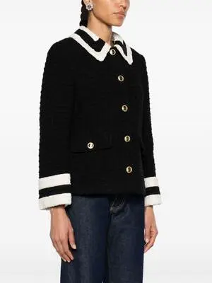 Gucci Contrast-trim Tweed Jacket