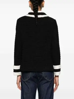 Gucci Contrast-trim Tweed Jacket