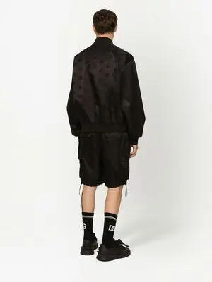 Dolce & Gabbana Logo-detail Bomber Jacket - Black