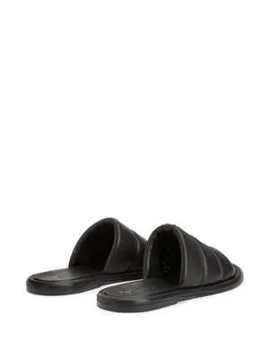 GIUSEPPE ZANOTTI Harmande Quilted Leather Slides