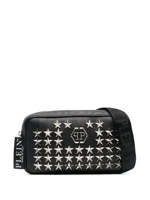 Philipp Plein Star Stud-embellished Belt Bag - Black