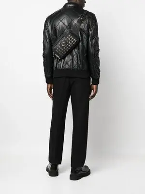 Philipp Plein Star Stud-embellished Belt Bag