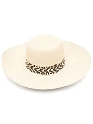 Borsalino Interwoven Panama Hat