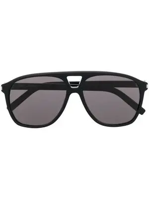 Saint Laurent Pilot Sunglasses - Black