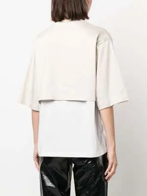 Sofie D'hoore Crew Neck Layered T-shirt