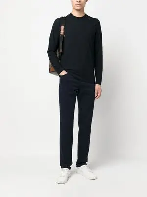 ZANONE Long-sleeved Cotton Sweatshirt
